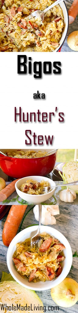 Bigos- Hunter's Stew (Polish stew/Ukrainian version) - Whole Made Living
