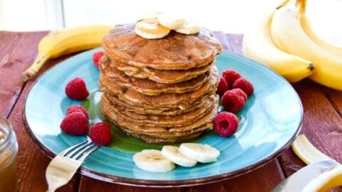 Peanut Butter Banana Flour less Pancakes
