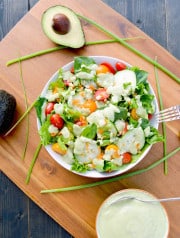 Creamy Scallion Avocado Dressing - Whole Made Living