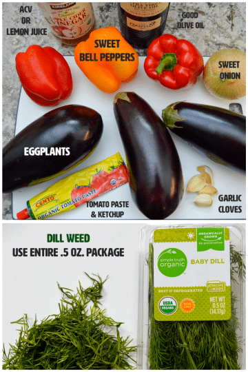 Ikra Eggplant Caviar Spread (My Babushka's Recipe-Икра) - Whole Made Living