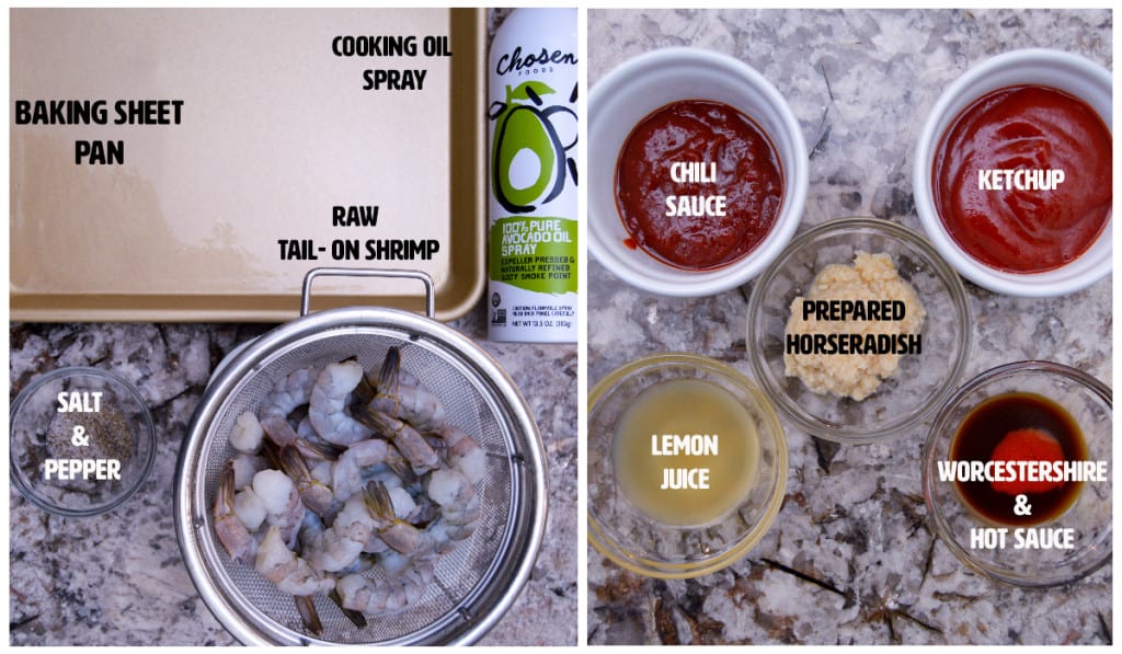 Roasted Shrimp Cocktail with Quick Cocktail Sauce - Whole Made Living
