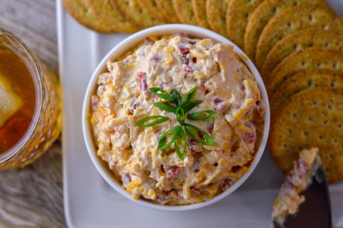 Homemade Southern Pimento Cheese Recipe (Spread-Dip) - Whole Made Living