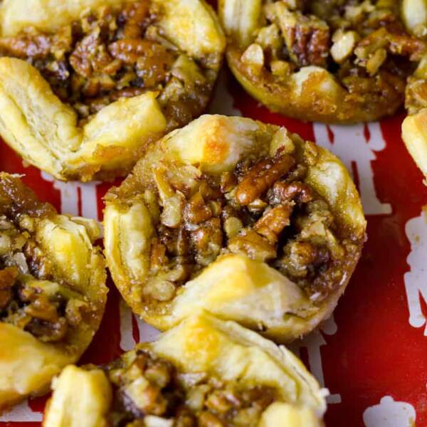 Maple-Bourbon Pecan Pie Puffs (No Corn Syrup) - Whole Made Living