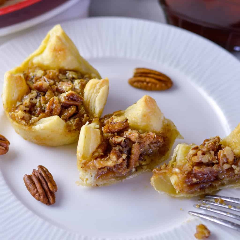 Maple-Bourbon Pecan Pie Puffs (No Corn Syrup) - Whole Made Living
