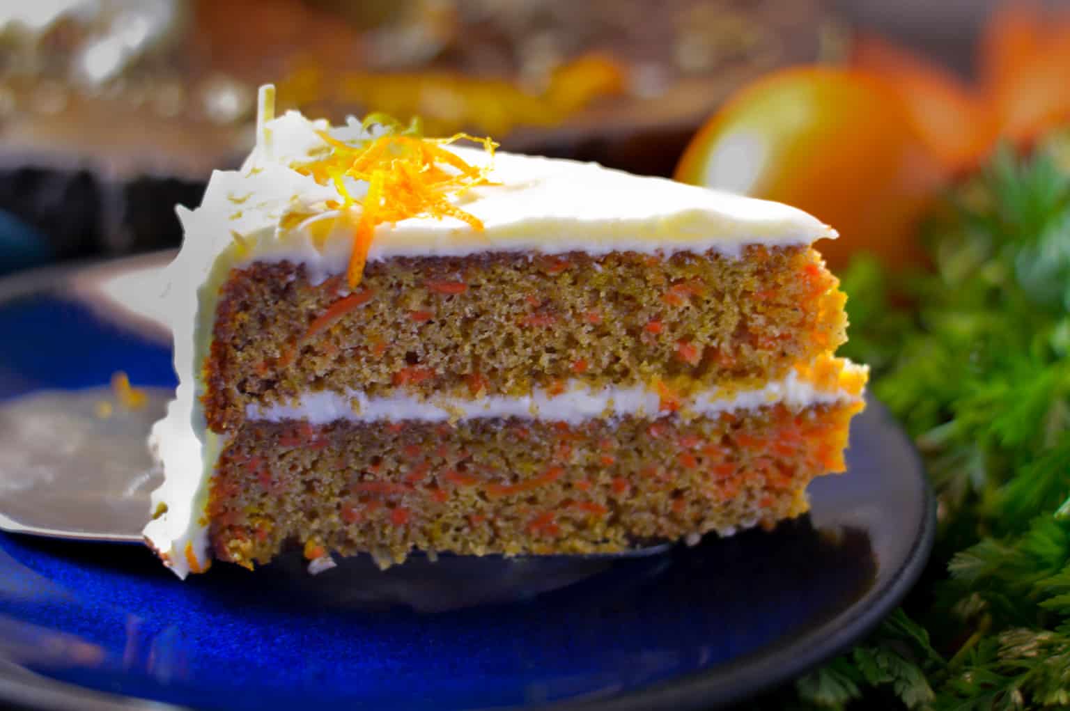 Amazing Orange-Carrot Cake (Cream Cheese Frosting) - Whole Made Living