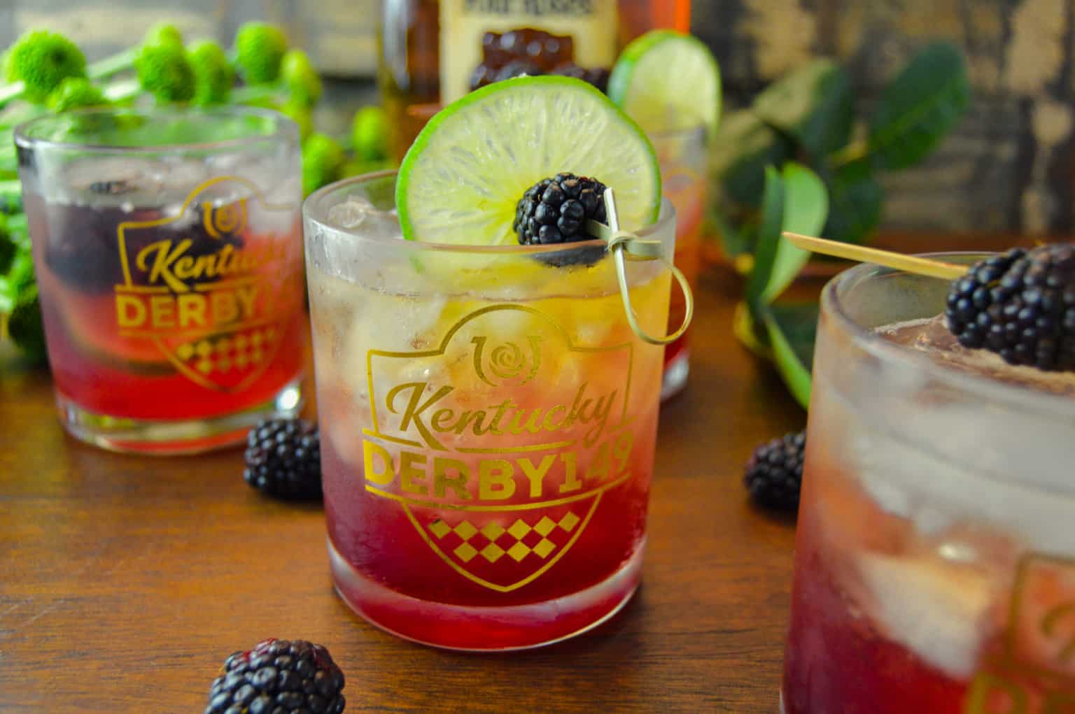 Kentucky Blackberry Bourbon Cocktail (Smooth, not "Smash") - Whole Made ...