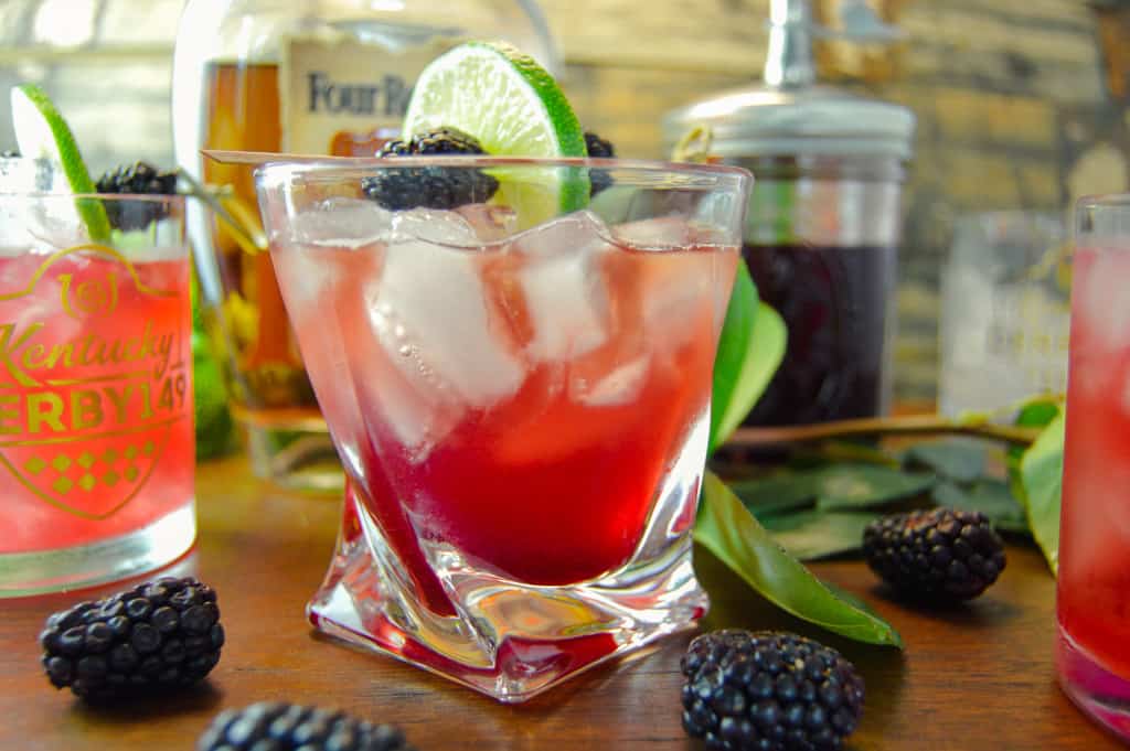 Kentucky Blackberry Bourbon Cocktail (Smooth, not "Smash") - Whole Made ...