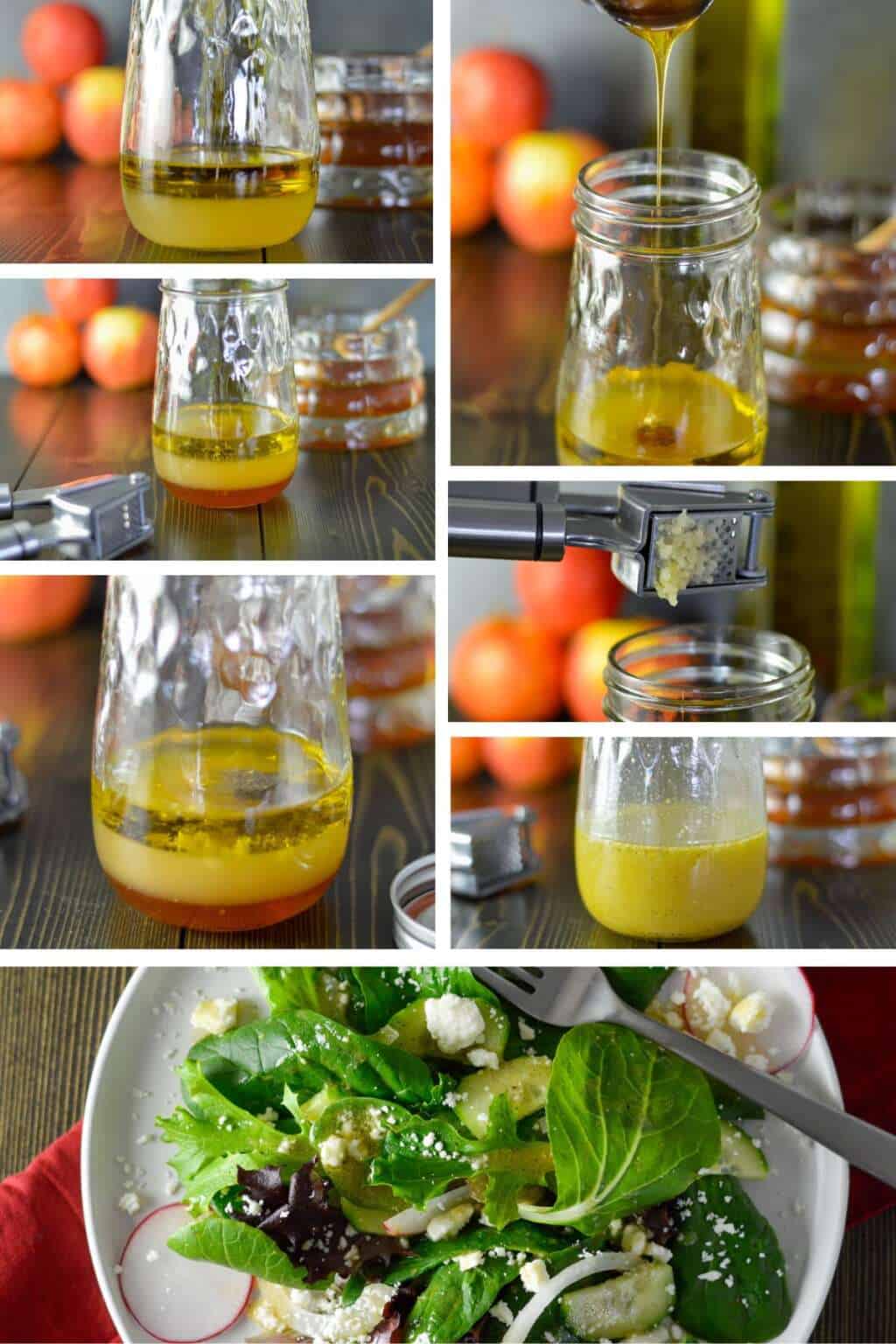 Easy Apple Cider Vinaigrette Salad Dressing Recipe - Whole Made Living