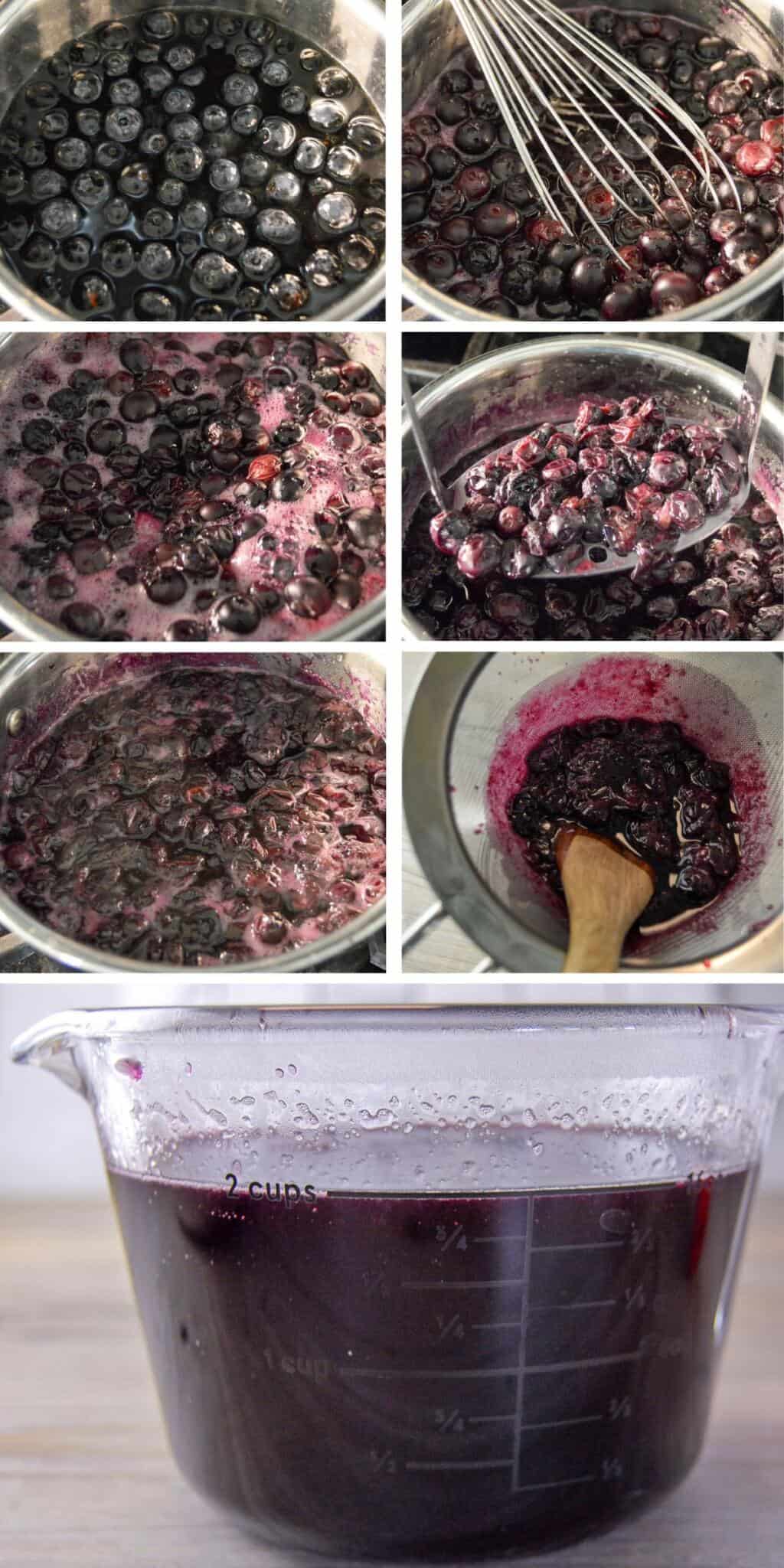 Homemade Blueberry Simple Syrup Recipe - Whole Made Living