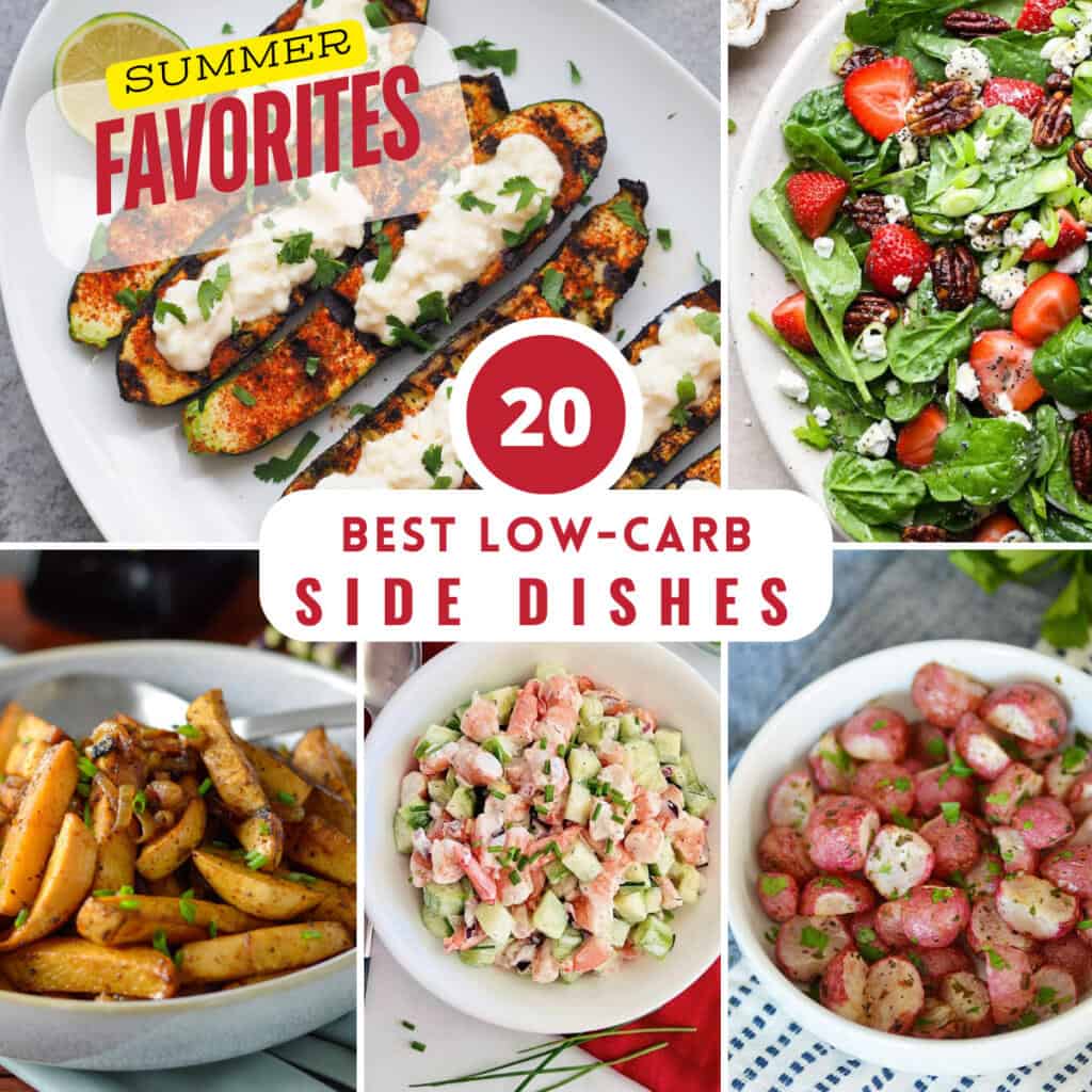 20 Best Low Carb Side Dishes (Summer Favorites) - Whole Made Living