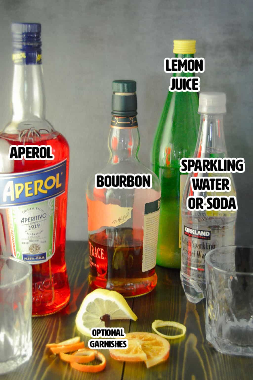 Bourbon Aperol Cocktail (Spritz sans Prosecco) - Whole Made Living