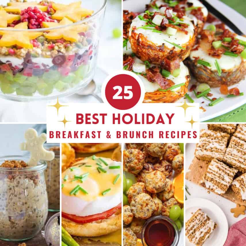 25 Best Holiday Breakfast and Brunch Recipes - Whole Made Living