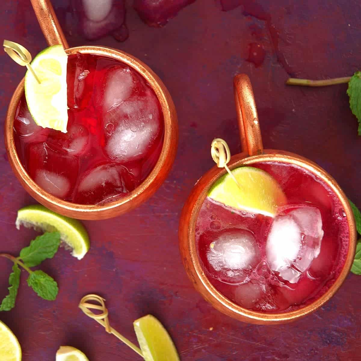 Festive Holiday Mocktails for Non Alcoholic Cheers! - Whole Made Living