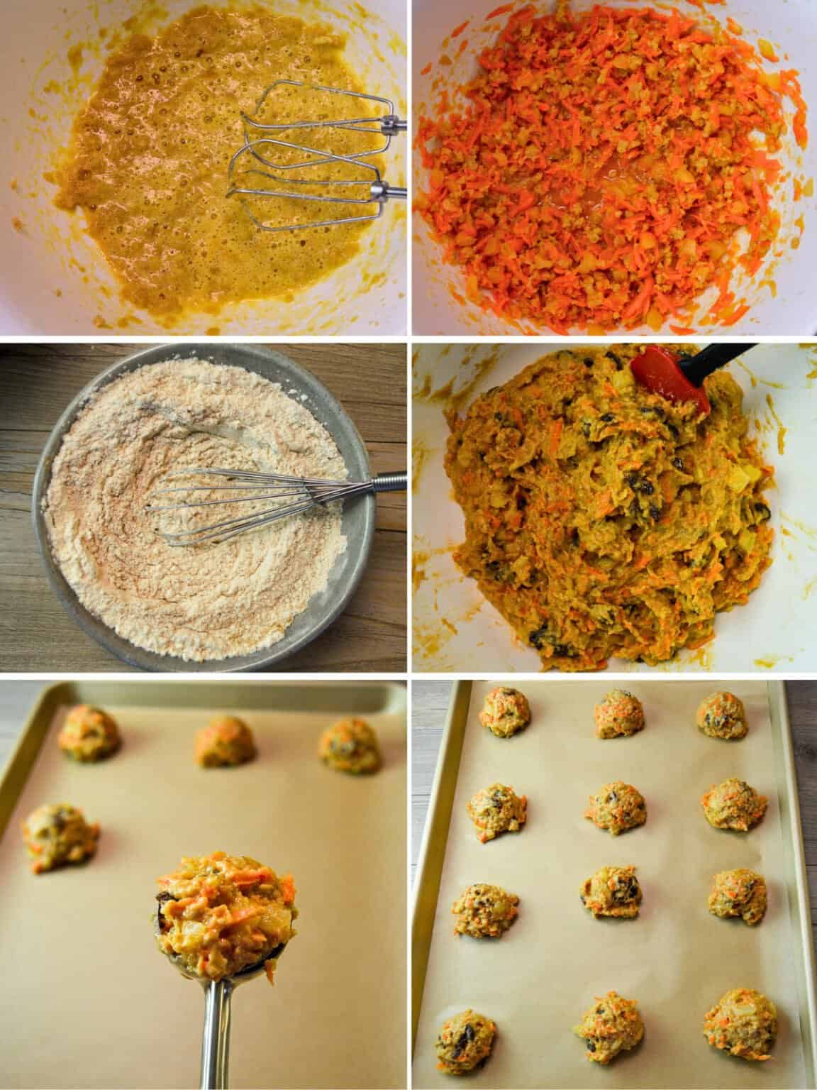 Cakey Carrot Cake Cookies with Cream Cheese Frosting - Whole Made Living