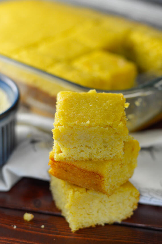 The Best Buttermilk Cornbread (Simple & Moist) - Whole Made Living