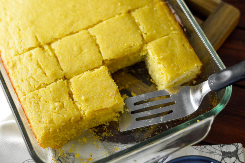 The Best Buttermilk Cornbread (Simple & Moist) - Whole Made Living