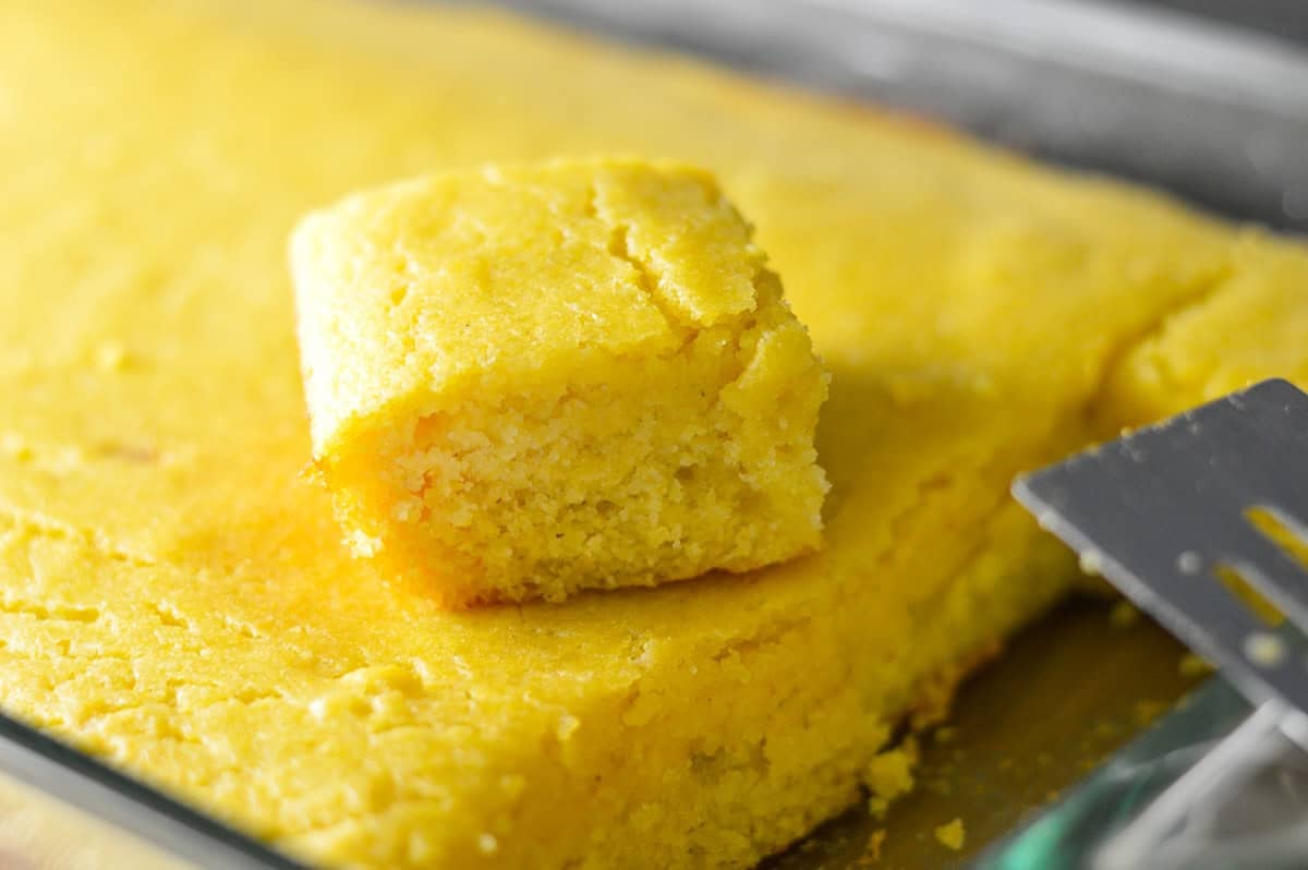 The Best Buttermilk Cornbread (Simple & Moist) - Whole Made Living